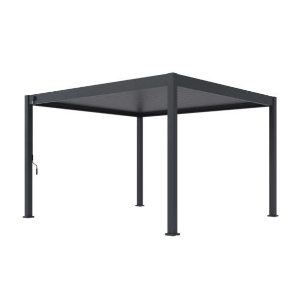 Ventaris Pergola Deluxe Plus 3.6x4m mit Lamellendach Anthrazit